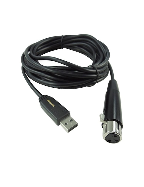 Cable XLR Behringer a USB A de 5 m 1