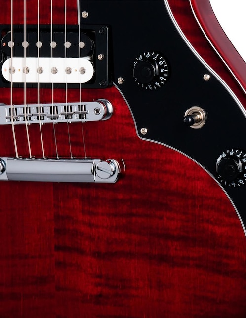 Guitarra eléctrica Gibson Victory Wine Red Burst 5