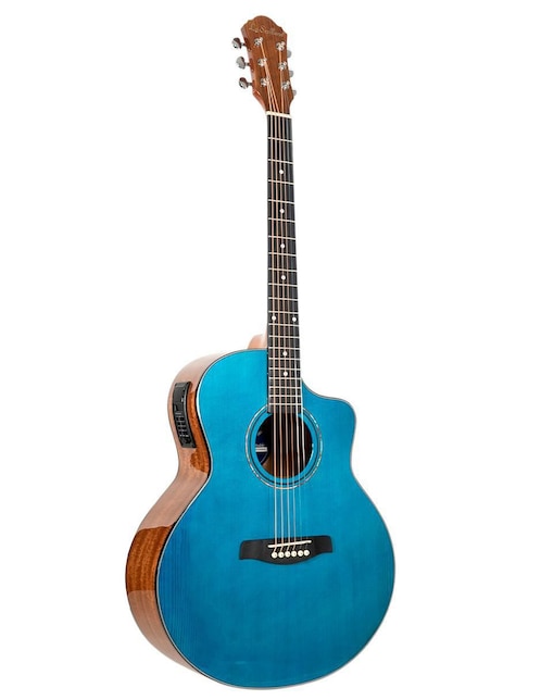 Guitarra electroacústica La Sevillana Dreadnought 321 Mar Azul 1
