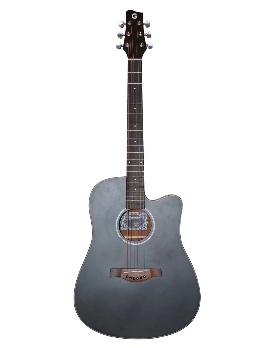 Guitarra acústica dreadnought Ground Music cdg-20 op