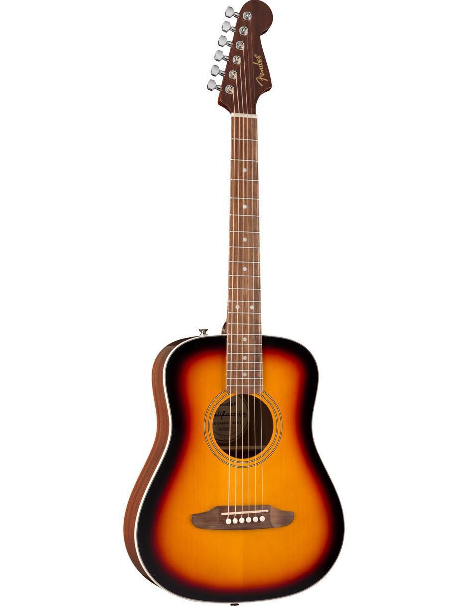 Guitarra acústica parlor/salón Fender California Standard Redondo Mini ...